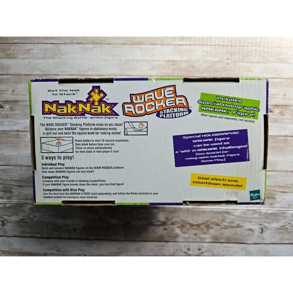 NakNak | Toys | Vintage New In Box Naknak Wave Rocker Stacking Platform ...